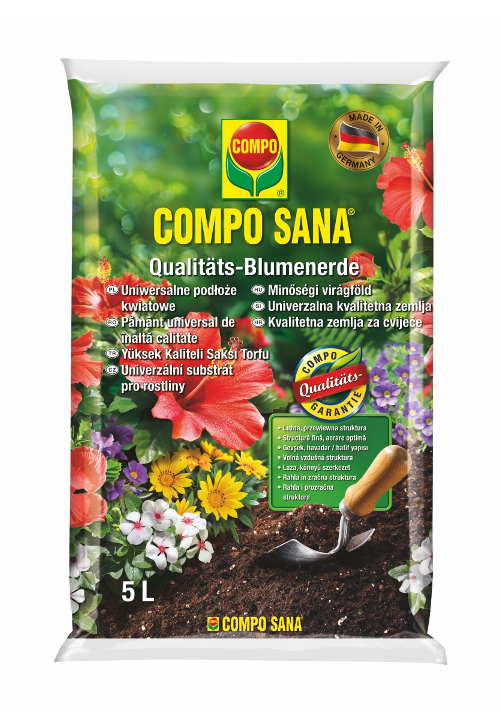 COMPO SANA Podłoże najwyższej jakości 5L - TRACZ Centrum Ogrodnicze